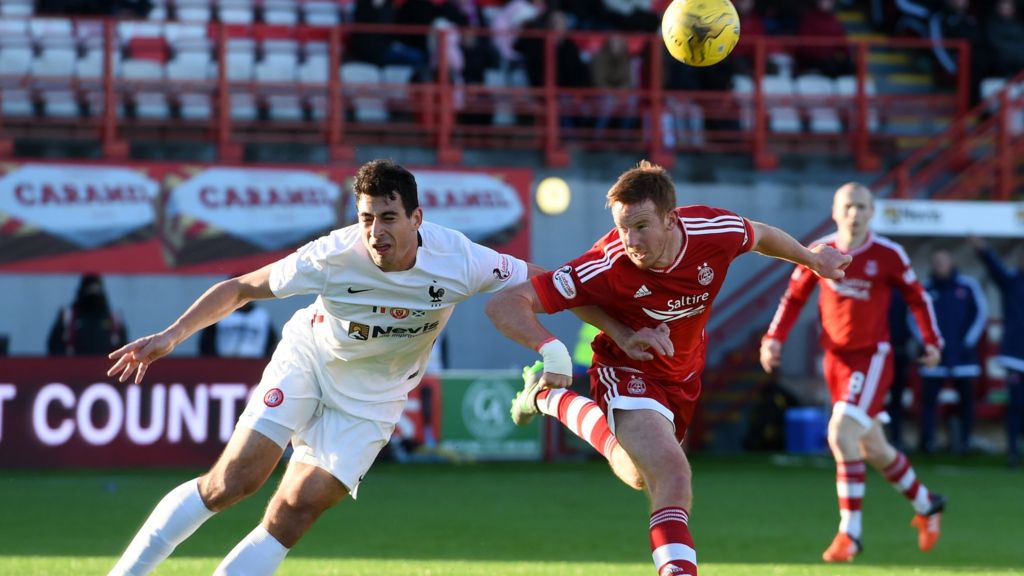Highlights: Hamilton Accies 1-1 Aberdeen - BBC Sport