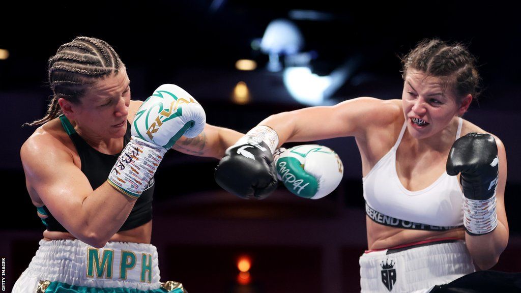 Sandy Ryan wins WBO welterweight world title with victory over Marie ...