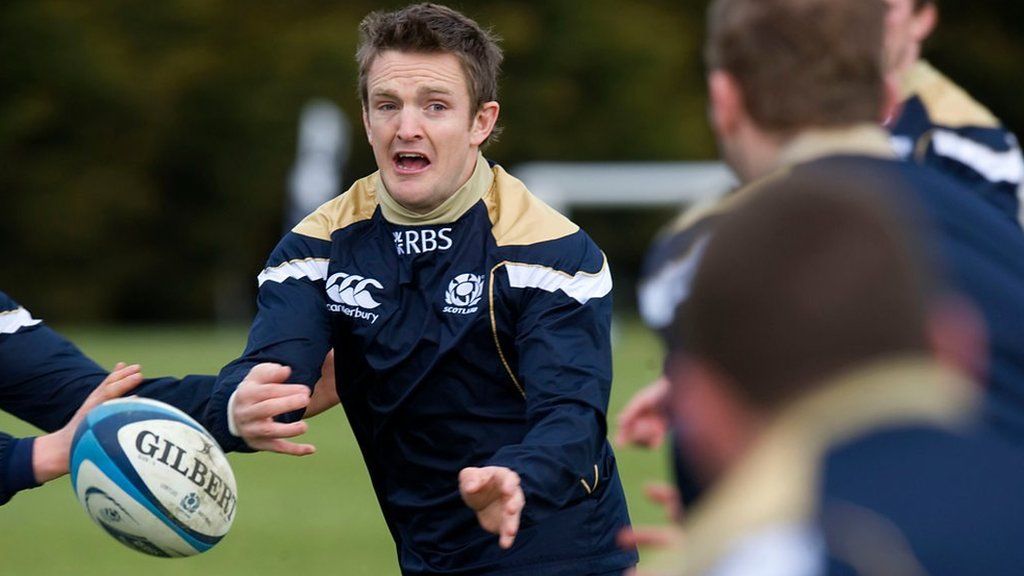 Rory Lawson urges Scotland not to 'panic' and peak at World Cup - BBC Sport