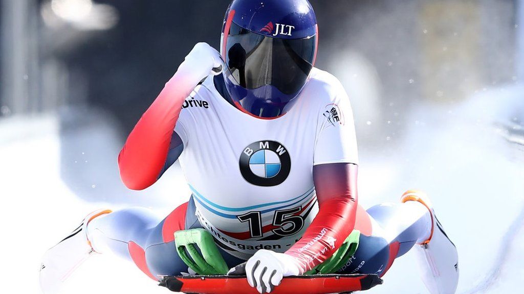 Lizzy Yarnold wins skeleton bronze at World Cup in Lake Placid - BBC Sport