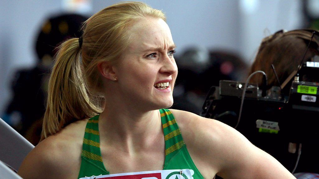 Amy Foster finishes fifth in 60m heat in Birmingham - BBC Sport