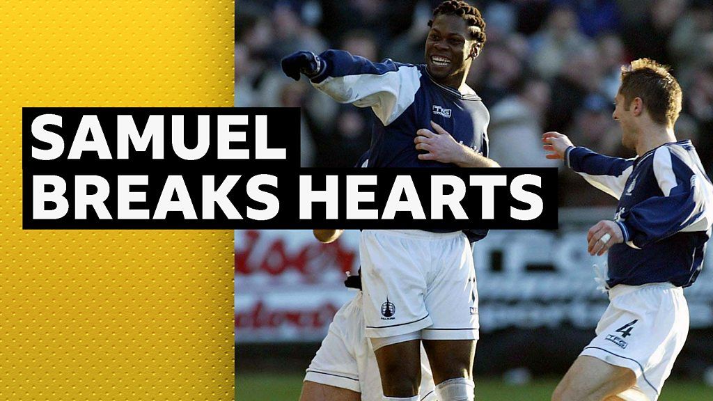 Scottish Cup shocks: Falkirk's Collin Samuel breaks Hearts in 2003 ...
