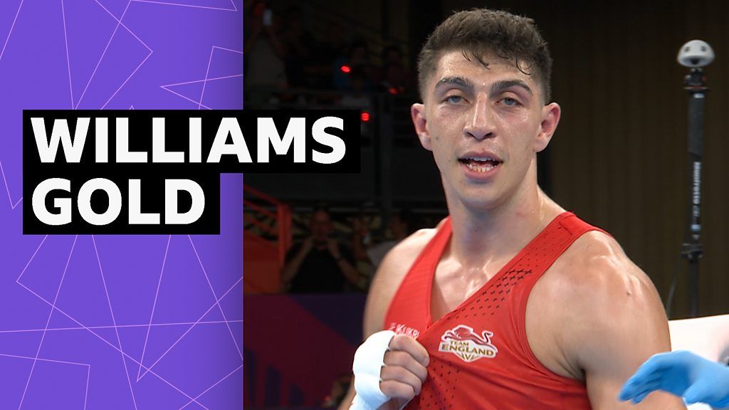Commonwealth Games: England's Lewis Williams wins heavyweight gold ...