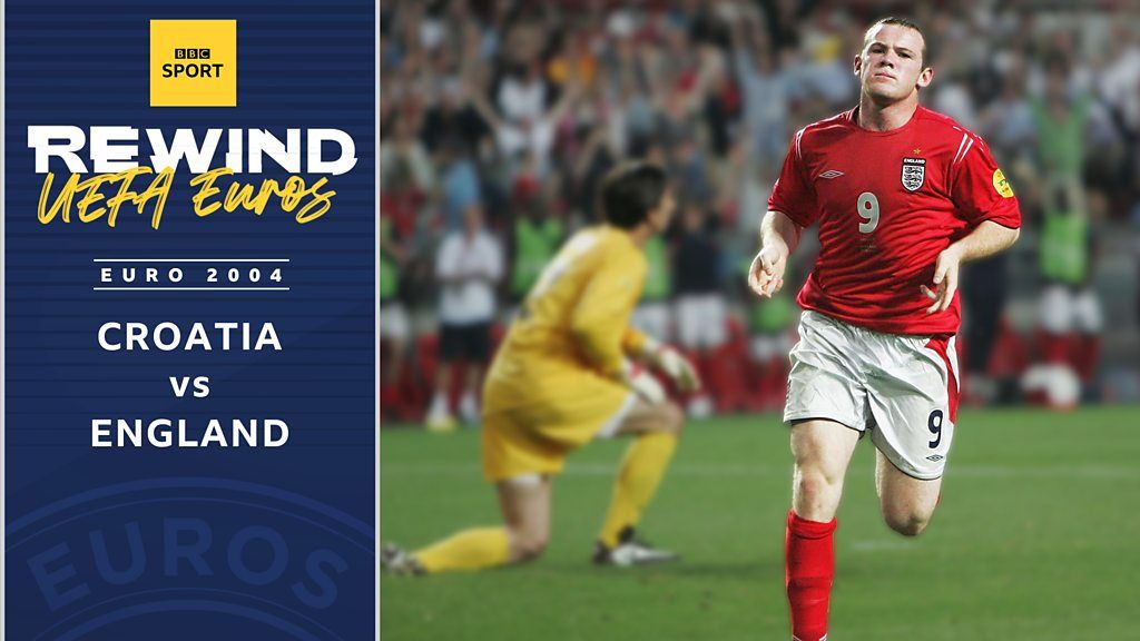 Archive: Croatia v England - Euro 2004 - BBC Sport