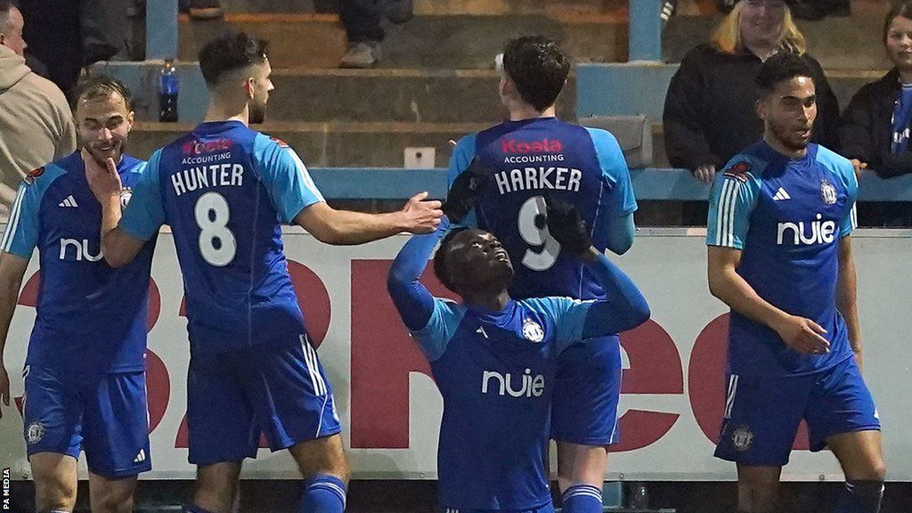 FC Halifax Town 4-2 Chesterfield: Spireites made to wait for promotion ...