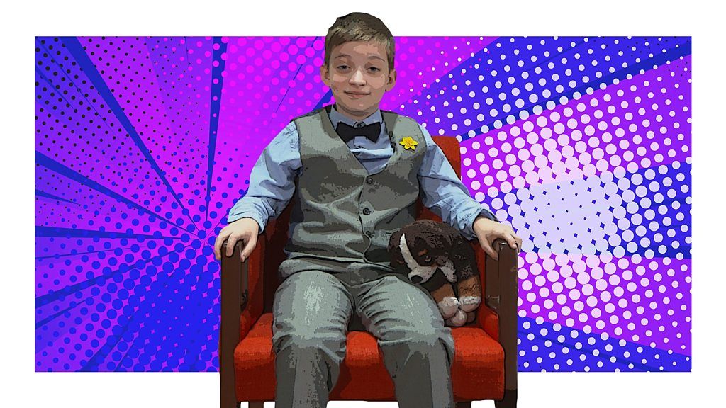 Tyler: Writing gave me my smile back - BBC Newsround