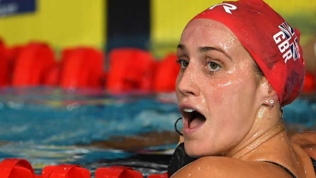 Georgia Davies yn ennill ei hail fedal aur i Team GB - BBC Cymru Fyw