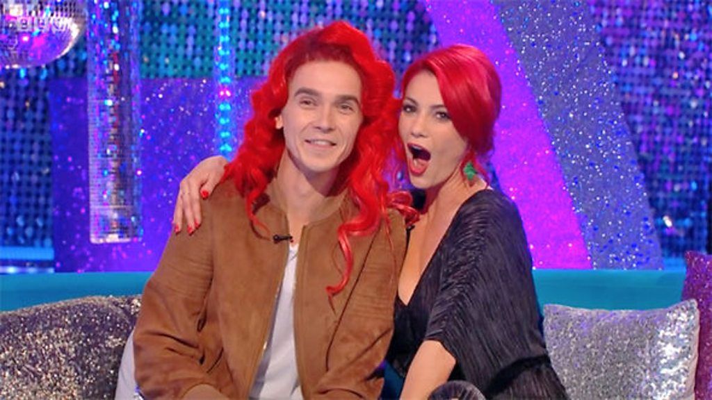 Strictly: Does YouTuber Joe Sugg look good with red hair? - BBC Newsround
