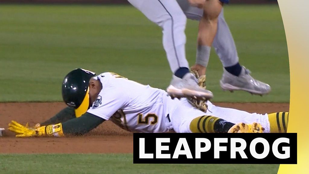 MLB: Seattle Mariners' Josh Rojas creatively tags out Oakland Athletics ...