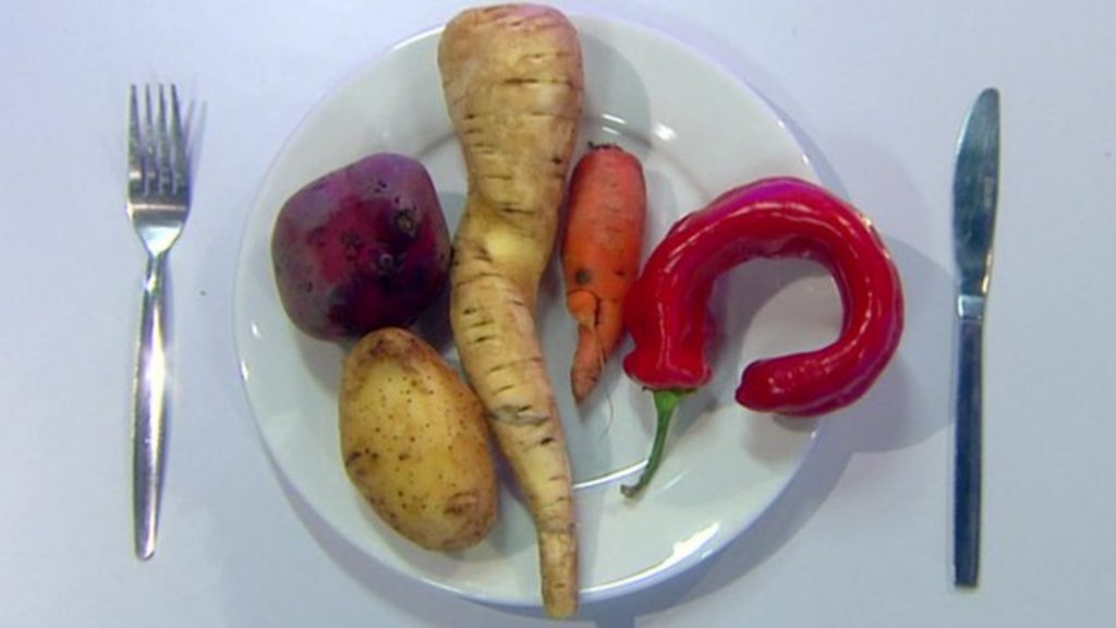 Perfect veg v wonky veg - BBC Newsround