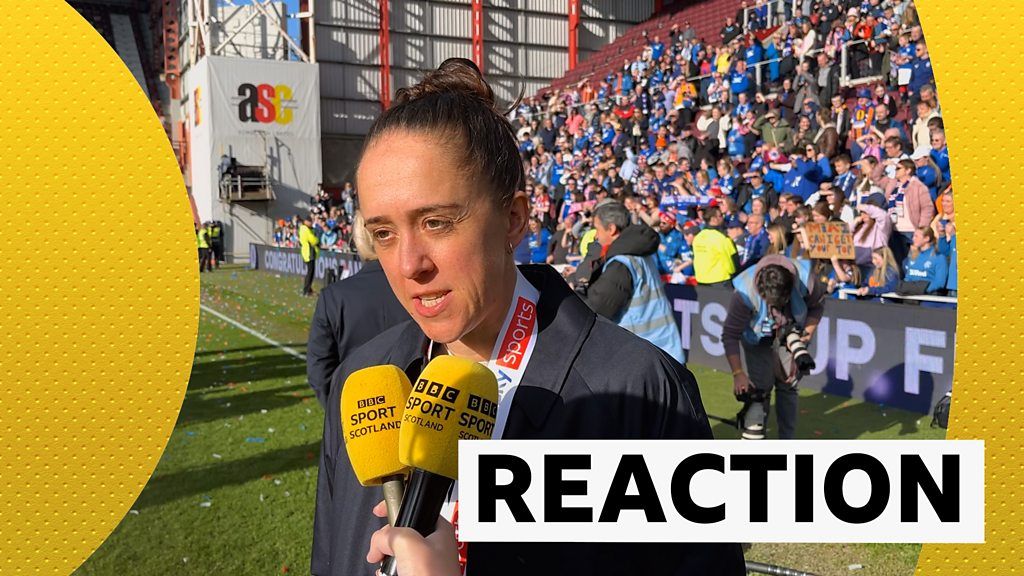 SWPL Cup final: Jo Potter 'super proud' as Rangers beat Partick Thistle ...