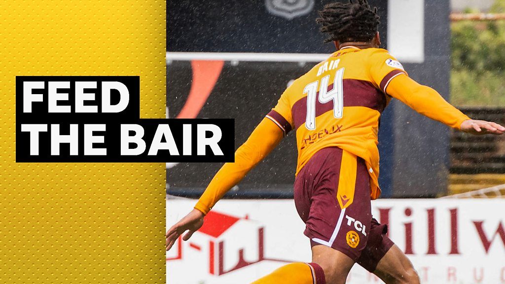'Feed the Bair' - Stephen Craigan reacts to Motherwell goal - BBC Sport
