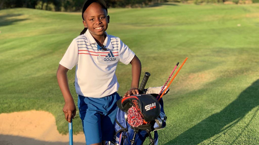 South African golfer SimTiger aims for world championship - BBC Sport
