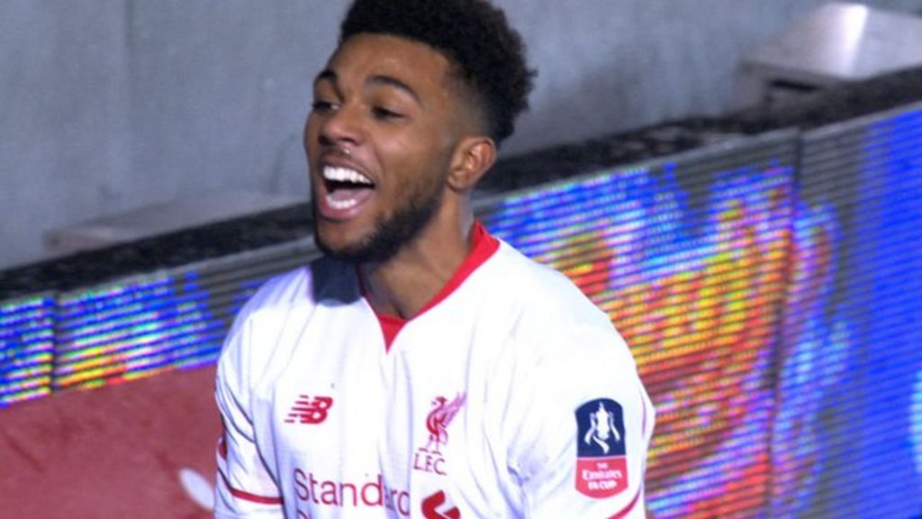FA Cup: Jerome Sinclair levels for Liverpool against Exeter - BBC Sport