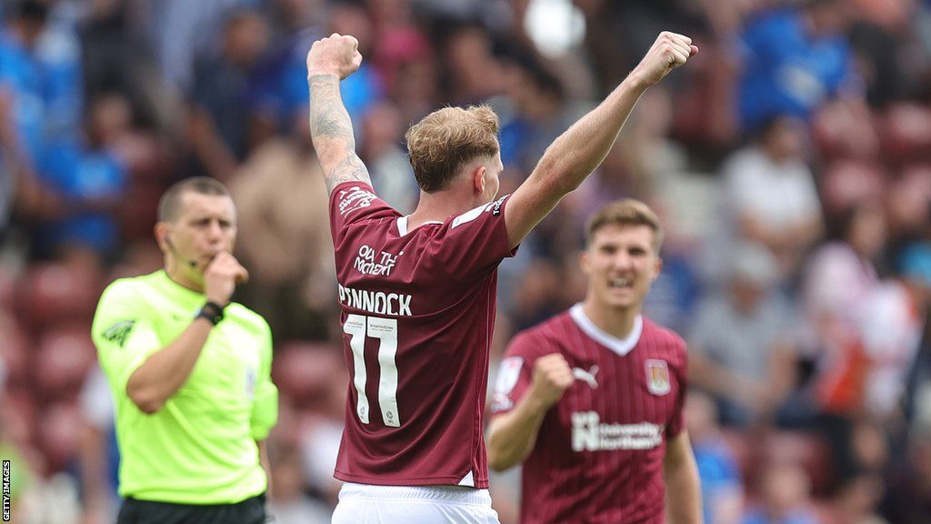 Mitch Pinnock: Northampton Town match-winner sets double-figure goals ...