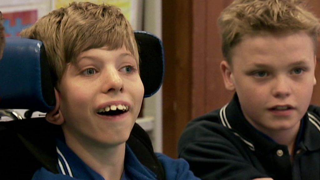 The kids using tech to help their friend with Cerebral Palsy - BBC ...