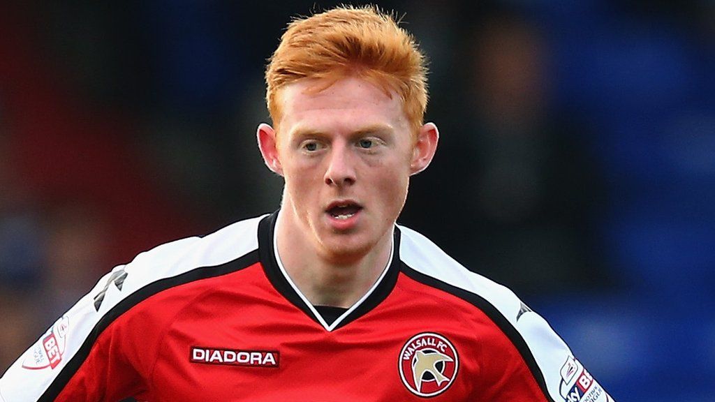 Reece Flanagan: Walsall midfielder dislocates shoulder on return from ...