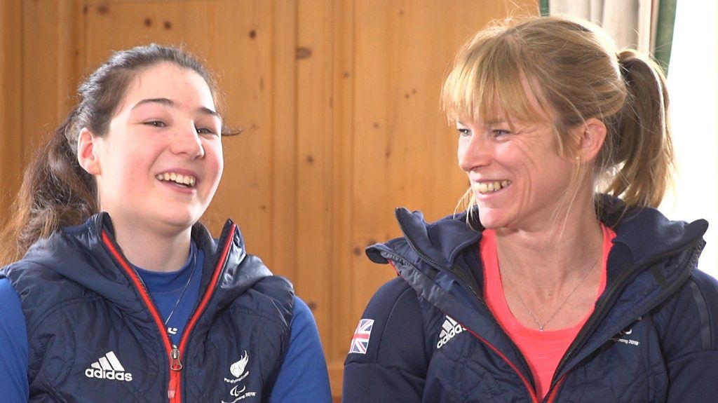 Menna Fitzpatrick and Jen Kehoe: Five photos that define us - BBC Sport