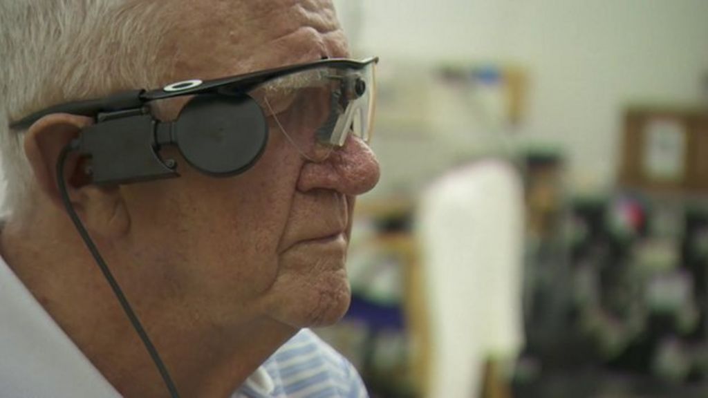 Bionic eye implant world first - BBC News