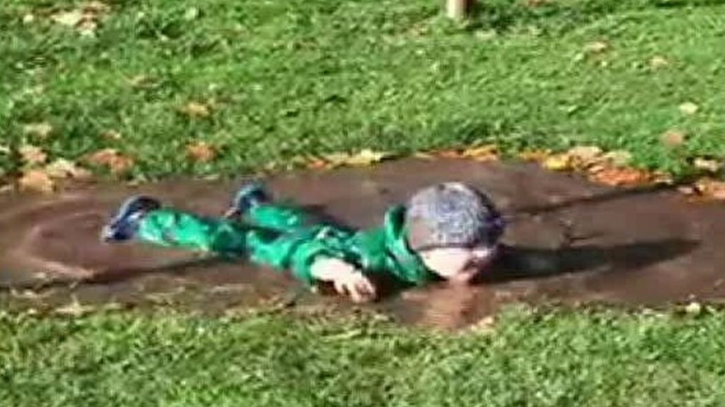 Meet the 'World Puddle Jumping' champion Theo! - BBC Newsround