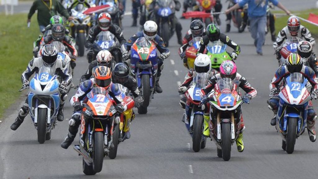 Honours shared at Tandragee 100 races - BBC Sport