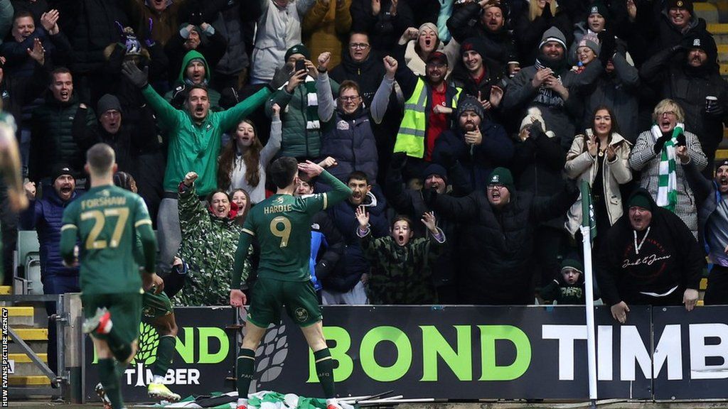 Plymouth Argyle 3-1 Cardiff City: Ryan Hardie scores twice as Plymouth ...