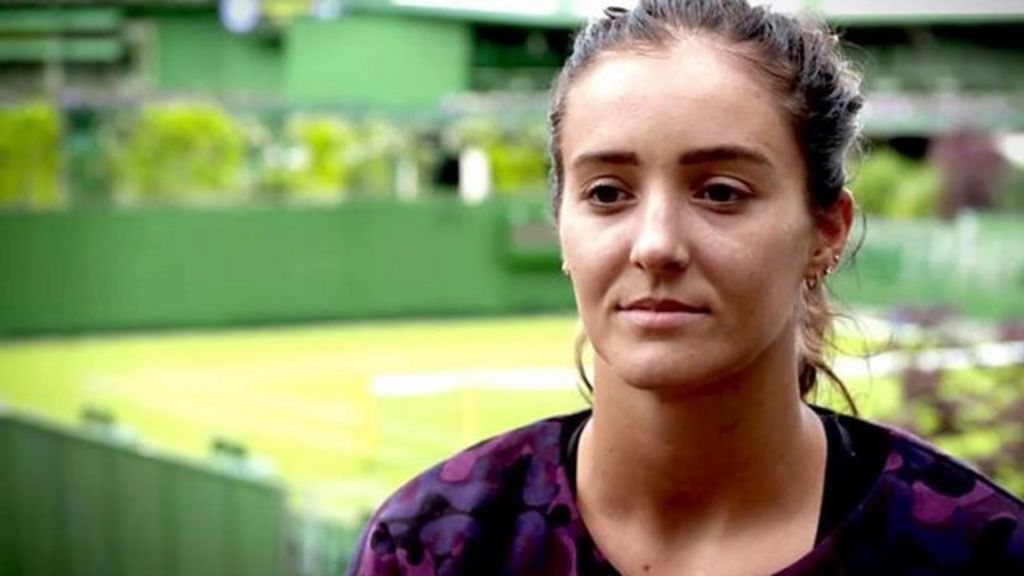 Laura Robson 'super excited' by Wimbledon - BBC Sport