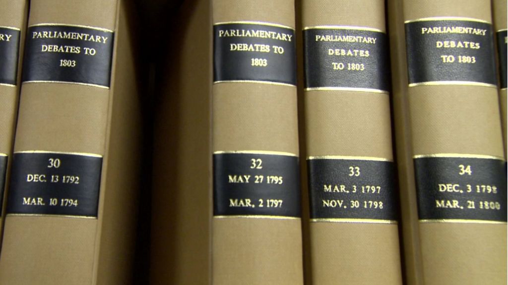 Hansard: Official transcript of speeches in Parliament - BBC News