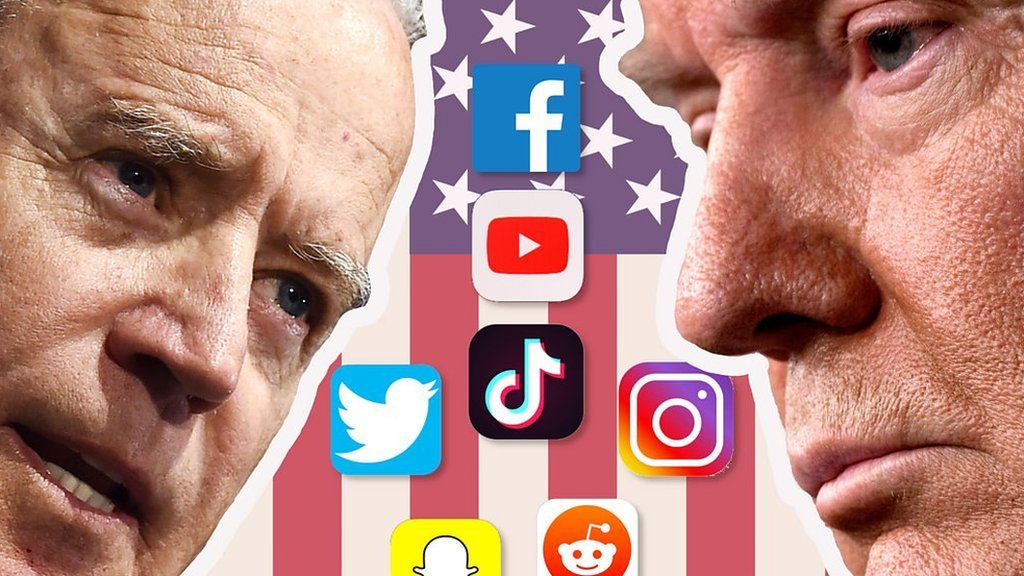 US election 2020: TikTok gets pulled into the campaigns - BBC News