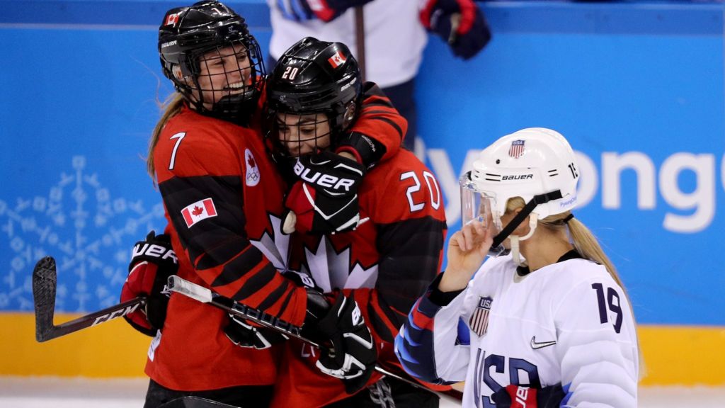 Winter Olympics 2018: Canada beat United States in ice hockey thriller ...