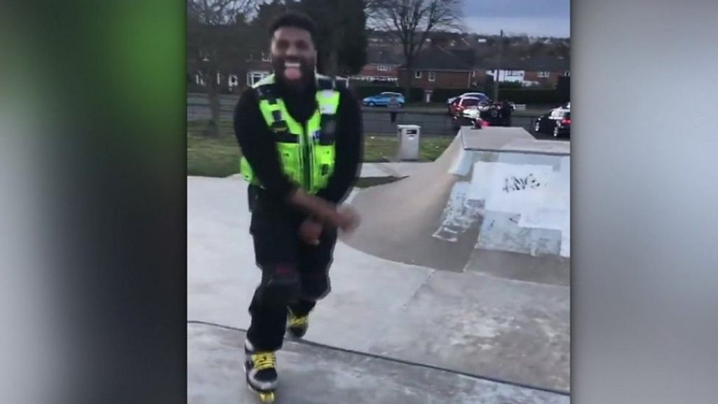 Is this the coolest police officer in the UK? - BBC Newsround