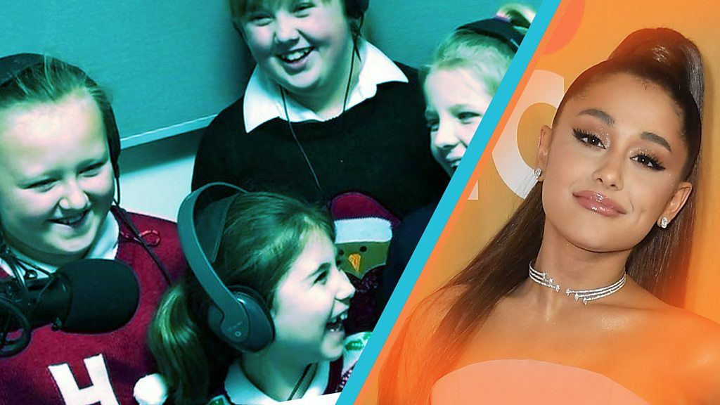 Christmas number one: Flakefleet Primary School take on Ariana Grande ...