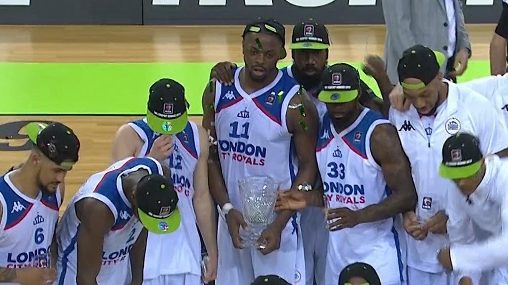 British Basketball League: London City Royals win BBL Trophy after last ...