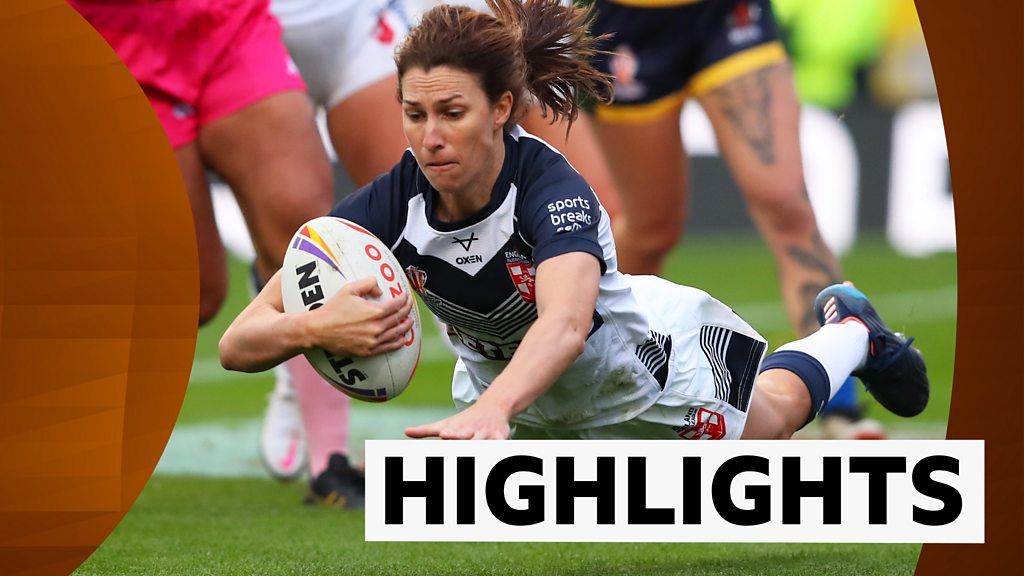 Rugby League World Cup: England 72-4 Brazil highlights - BBC Sport