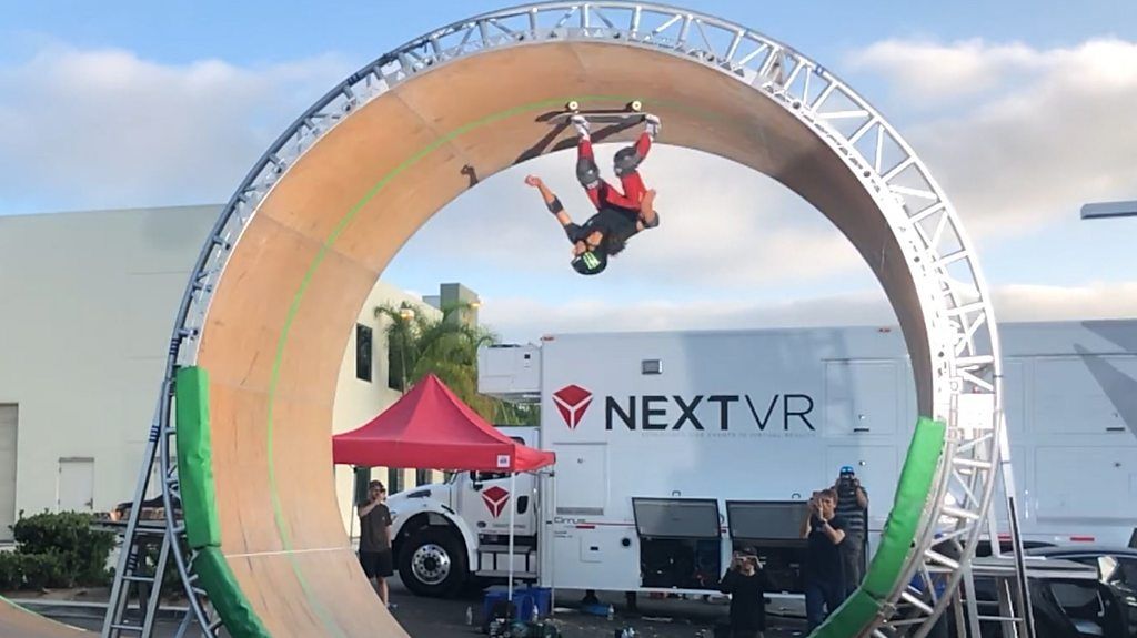 Lizzie Armanto: Watch skateboarder complete 360-degree Tony Hawk Loop ...