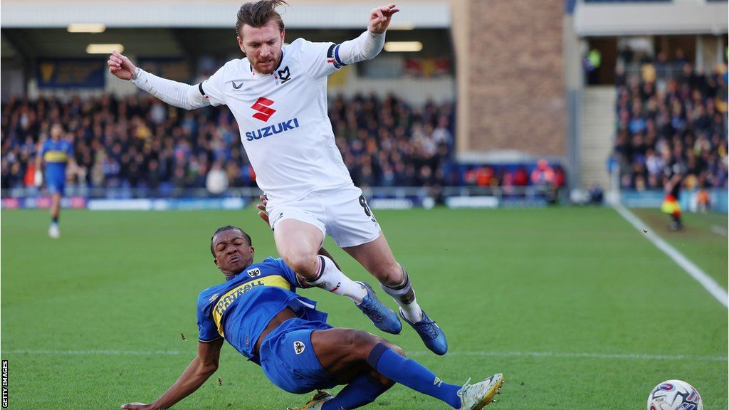 Alex Gilbey: MK Dons got sucked into 'ugly match' at Wimbledon, says ...