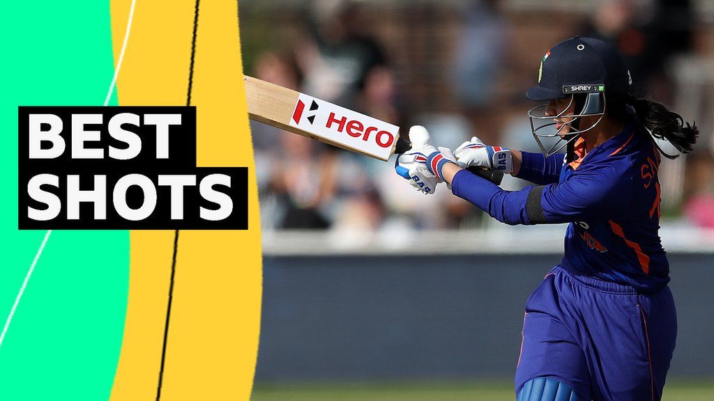 England v India: Smriti Mandhana hits 'magnificent' 91 - BBC Sport