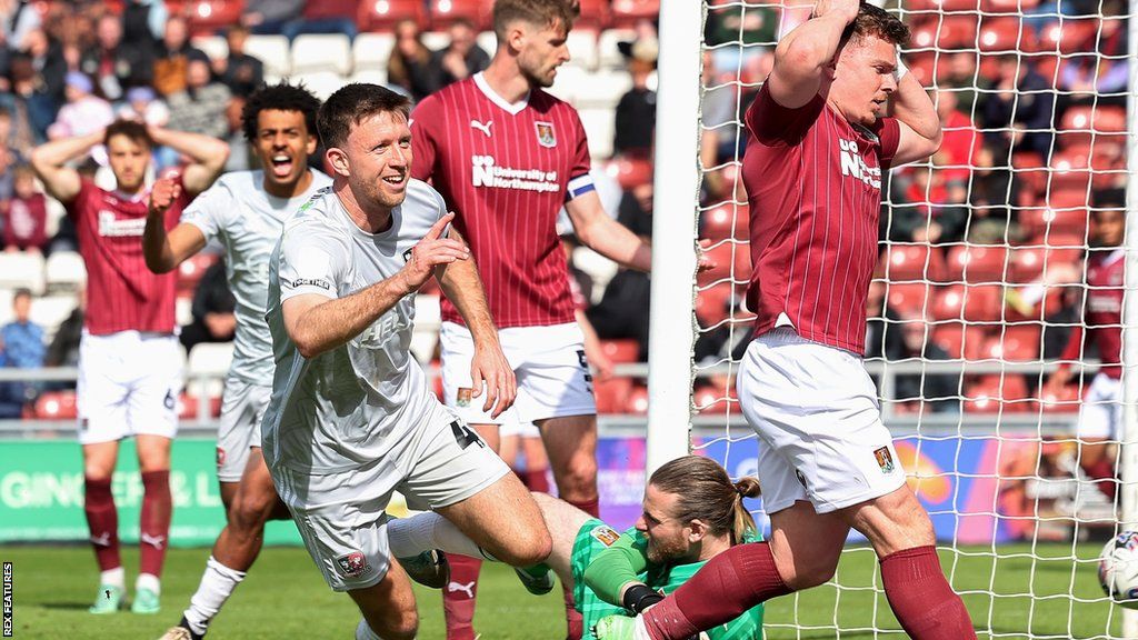Northampton Town 1-2 Exeter City - BBC Sport
