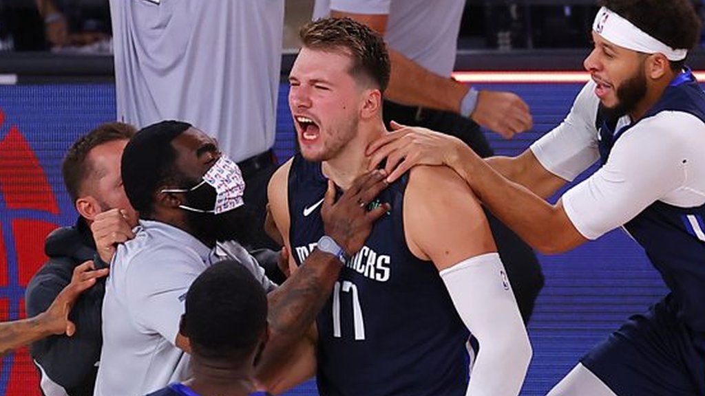Luka Doncic hits an overtime buzzer beater for Dallas Mavericks to beat LA Clippers - BBC Sport