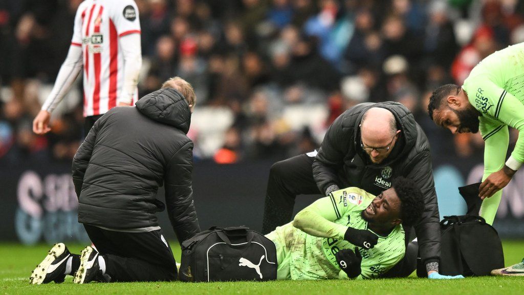 West Brom: Josh Maja faces four months out following Dan Ballard ...