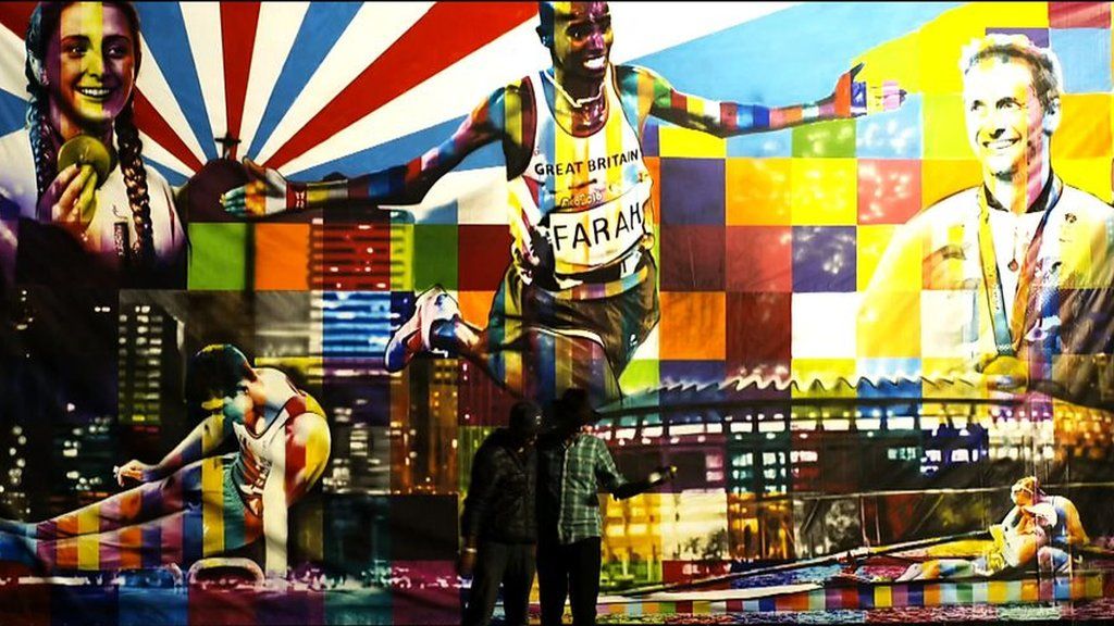 Rio 2016: An artist's impression of the Olympic games - BBC Sport