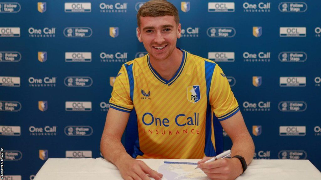 Lewis Brunt: Leicester City loan centre-back to Mansfield Town for the ...