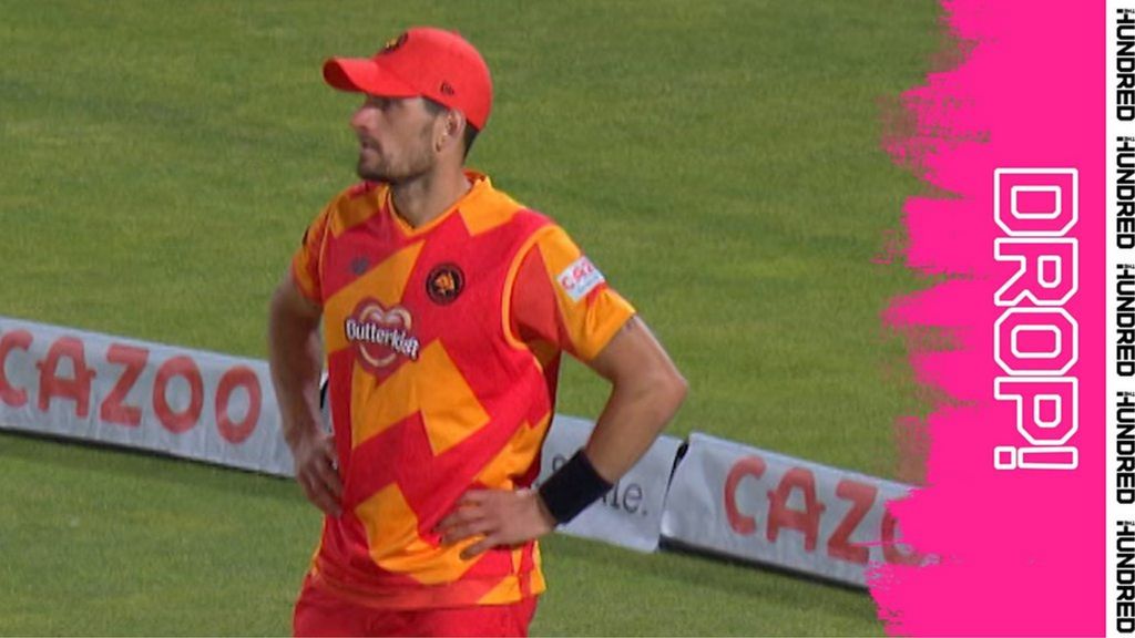 The Hundred - Southern Brave v Birmingham Phoenix: Benny Howell drop ...