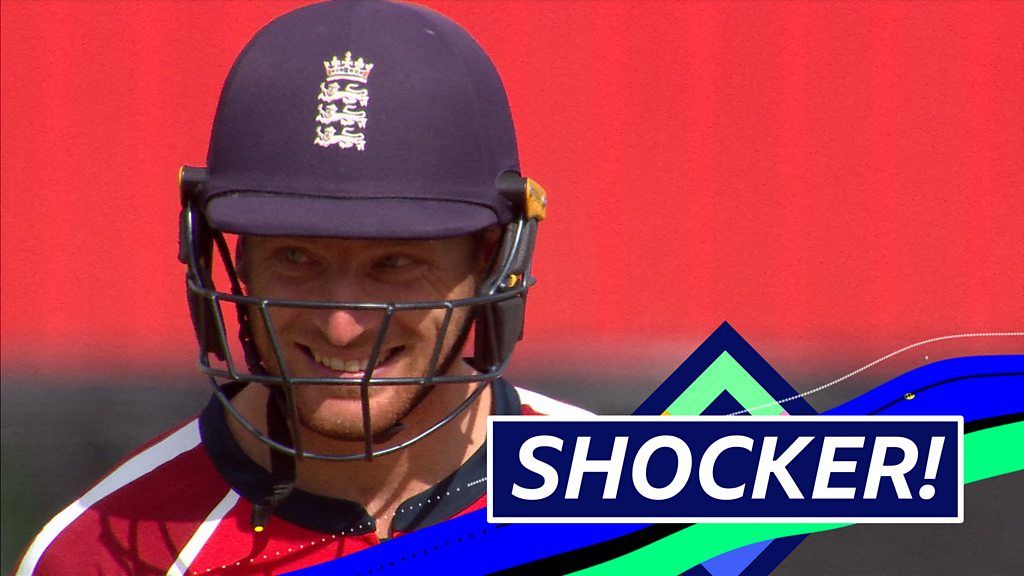 England v Australia: Jos Buttler makes a terrible review - BBC Sport