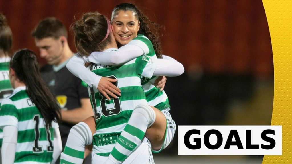 Watch: All the goals as Celtic ease by rivals Rangers - BBC Sport
