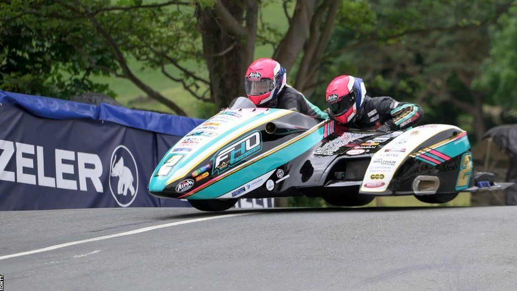 Isle of Man TT: Birchalls charge to victory with new sidecar lap record ...