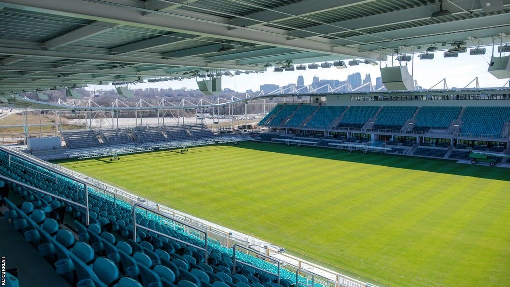 Kansas City Current: NWSL team launch first bespoke women’s football stadium - BBC Sport