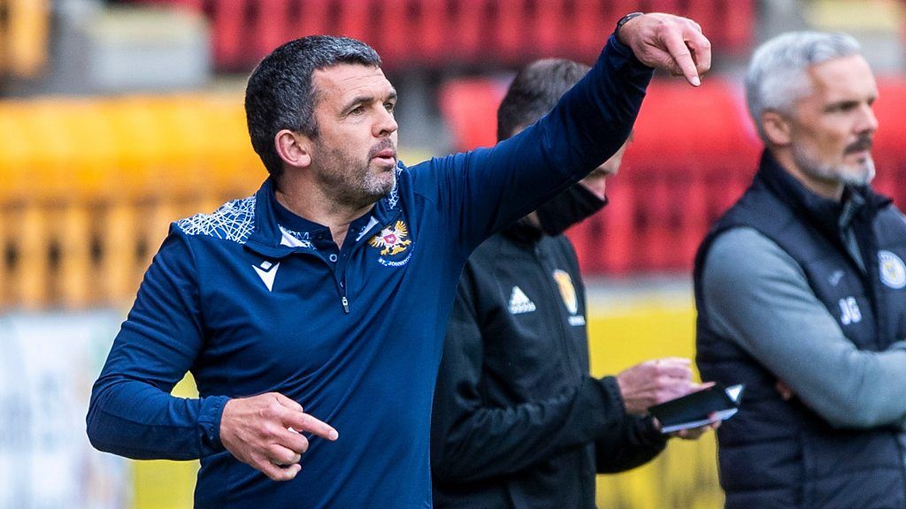 Callum Davidson 'more than happy' with St Johnstone win - BBC Sport