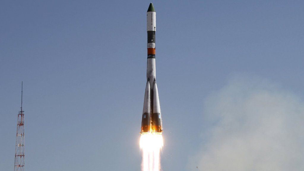 Russia launches supply rocket to International Space Station - BBC ...