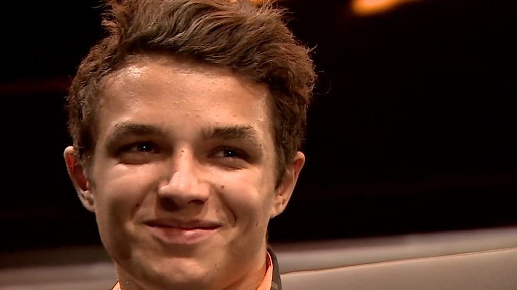 Meet Lando Norris - McLaren's new kid on the block - BBC Sport